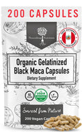 organic black maca root capsules