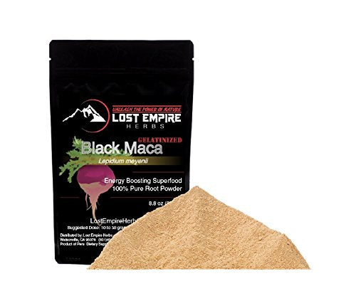 organic black maca root powder