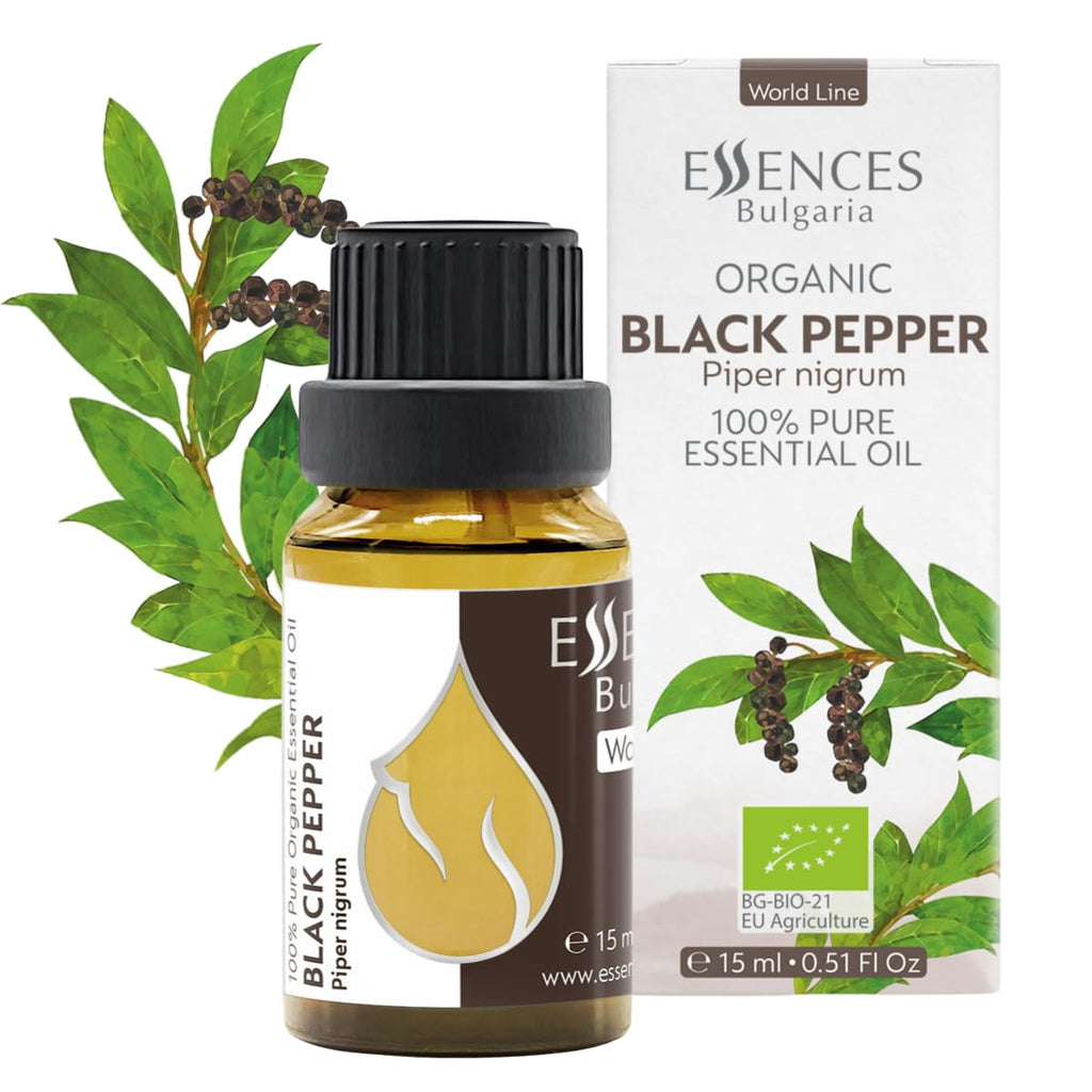 organic black pepper essential oil