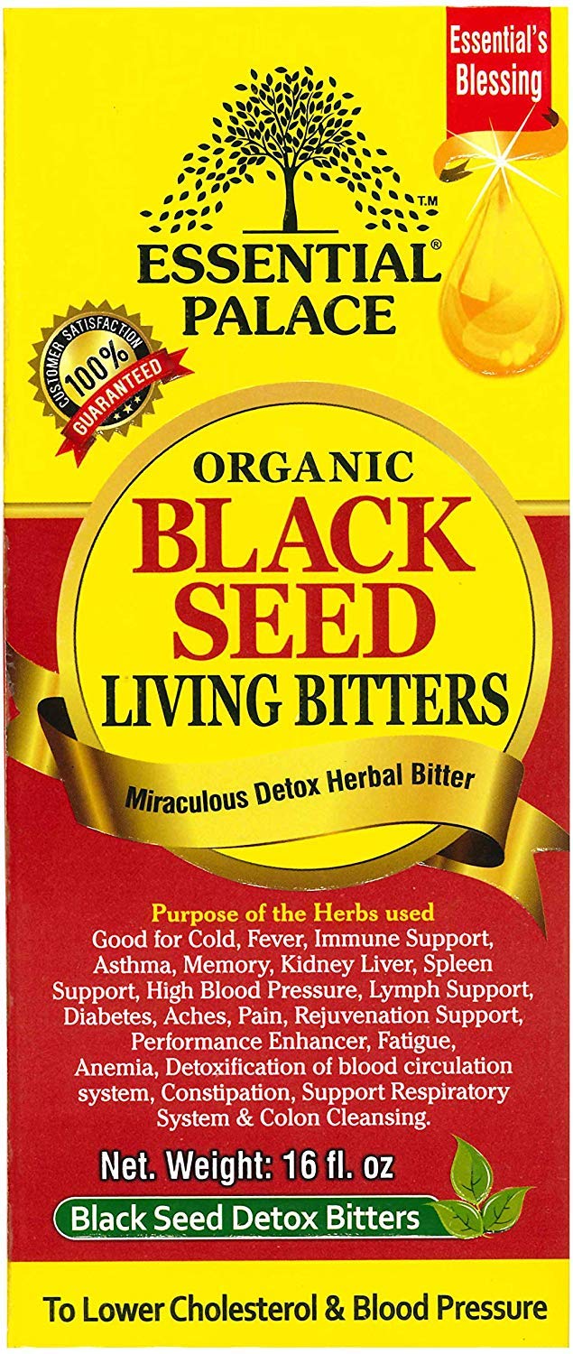organic black seed bitters benefits