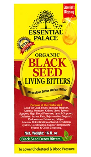 Organic black seed detox bitters