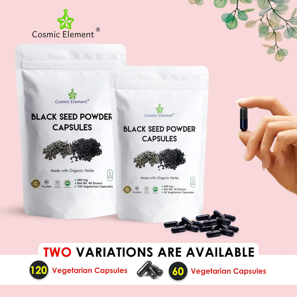 organic black seed oil capsules