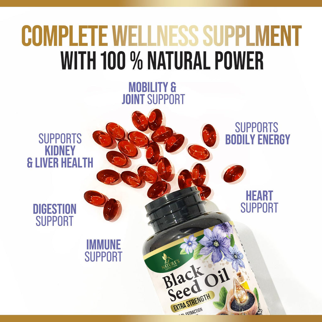 organic black seed oil capsules