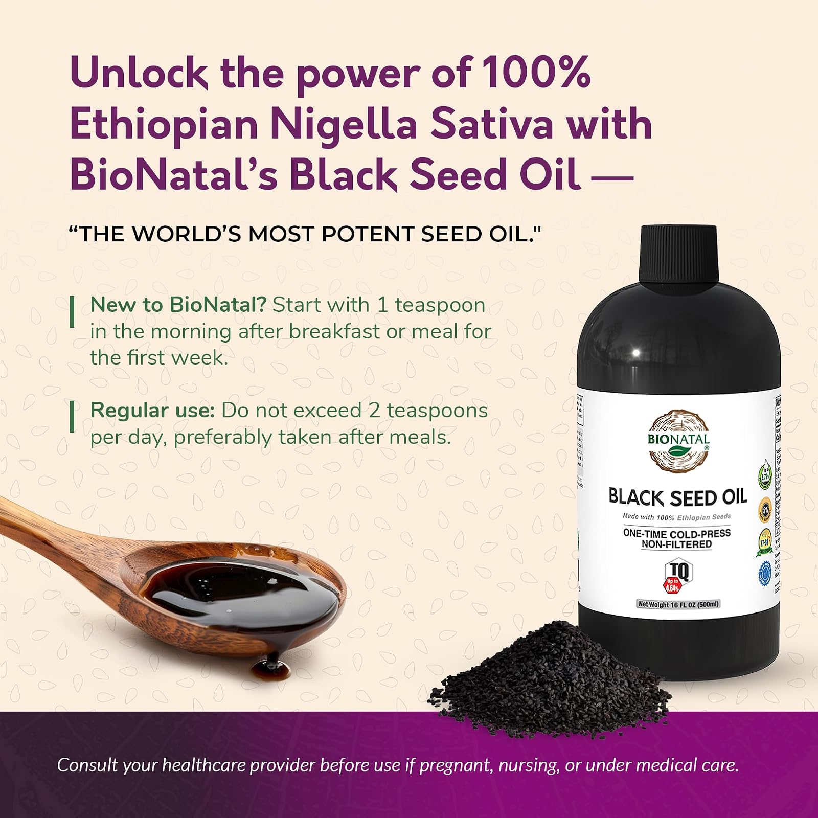 organic black seed oil for health