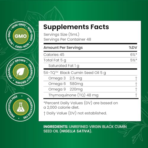 organic black seed oil for health