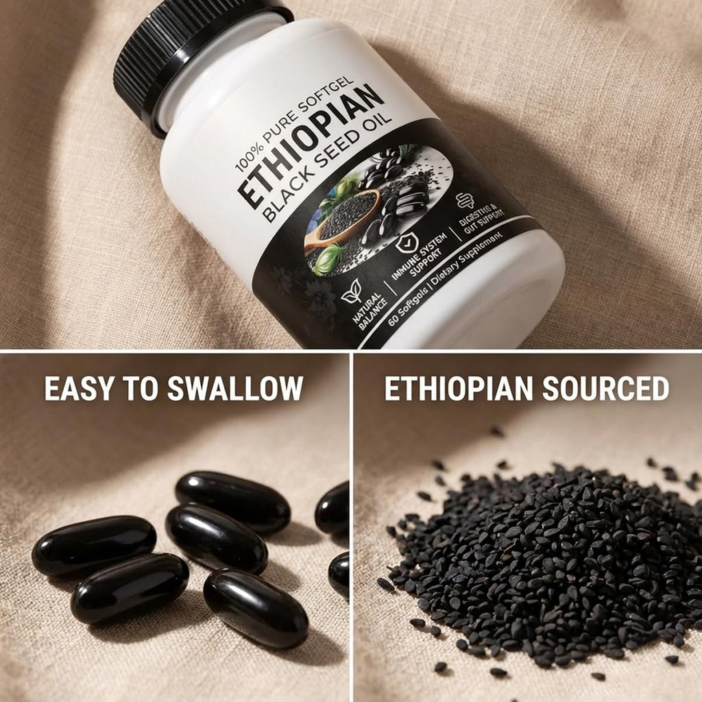 Organic black seed oil for health
