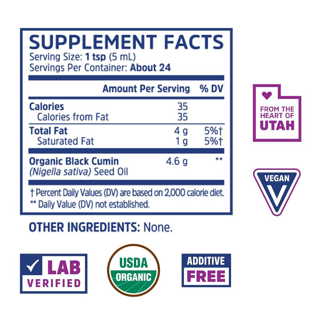 organic black seed oil for health
