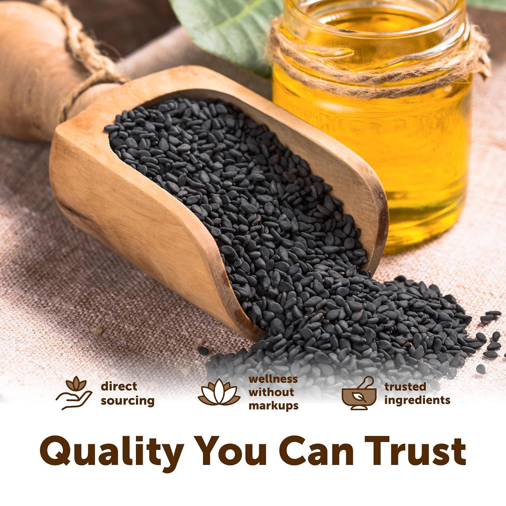 organic black seed oil for wellness