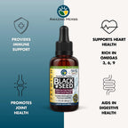 Organic black seed oil for wellness