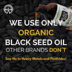organic black seed oil supplement