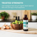 organic black seed oil supplement