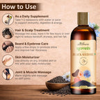 organic black seed oil supplement
