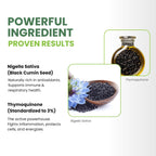 organic black seed oil supplement