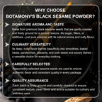 organic black sesame powder for health
