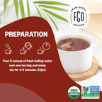 organic black tea for energizing mornings