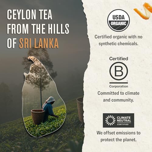 organic black tea for wellness