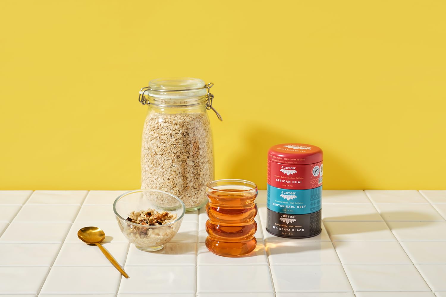 organic black tea trio