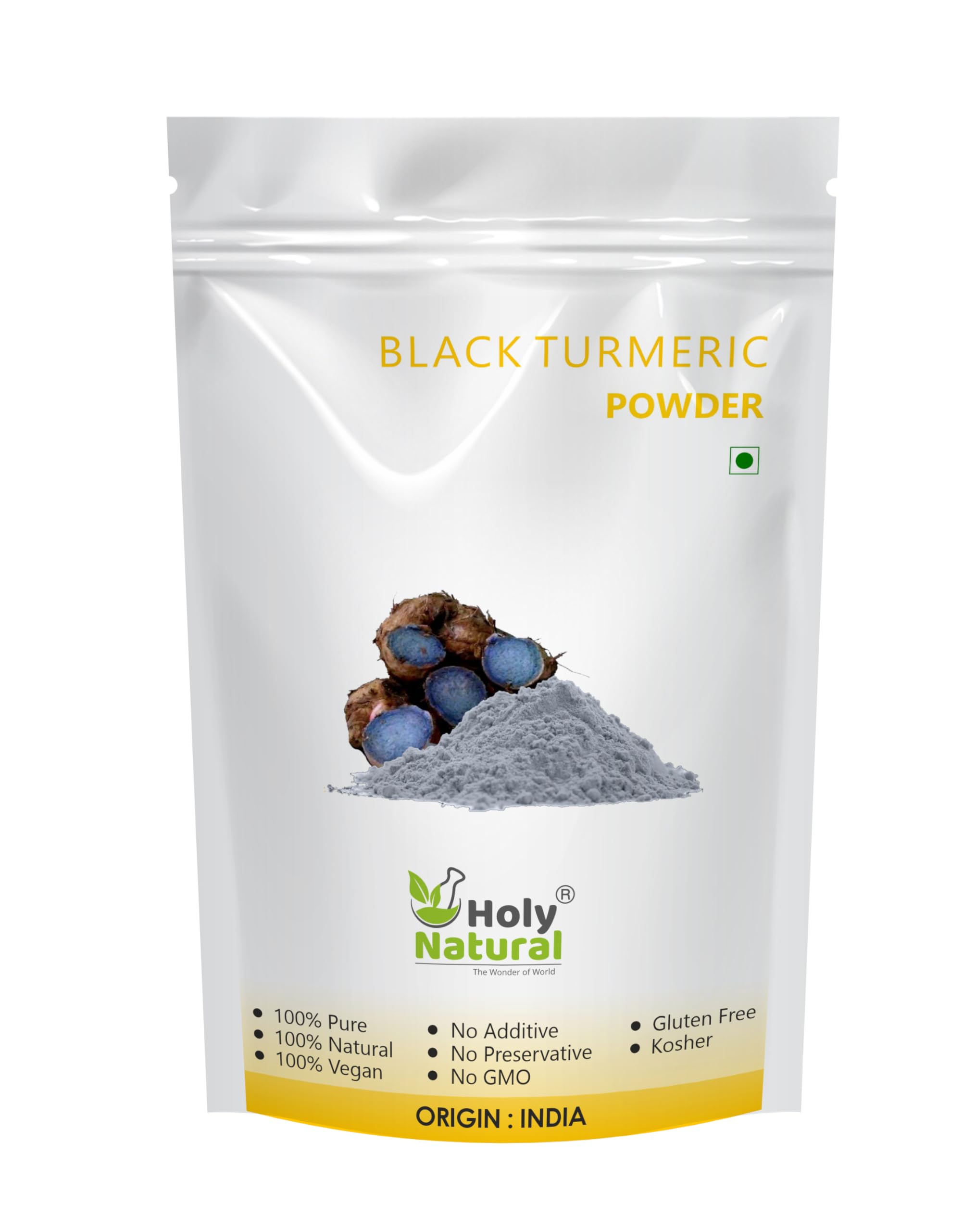 organic black turmeric powder
