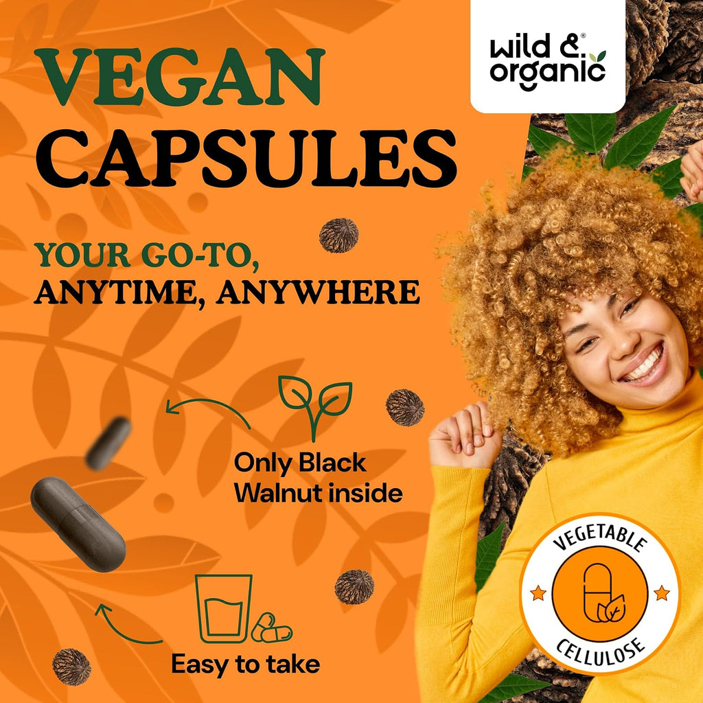 organic black walnut for digestive health
