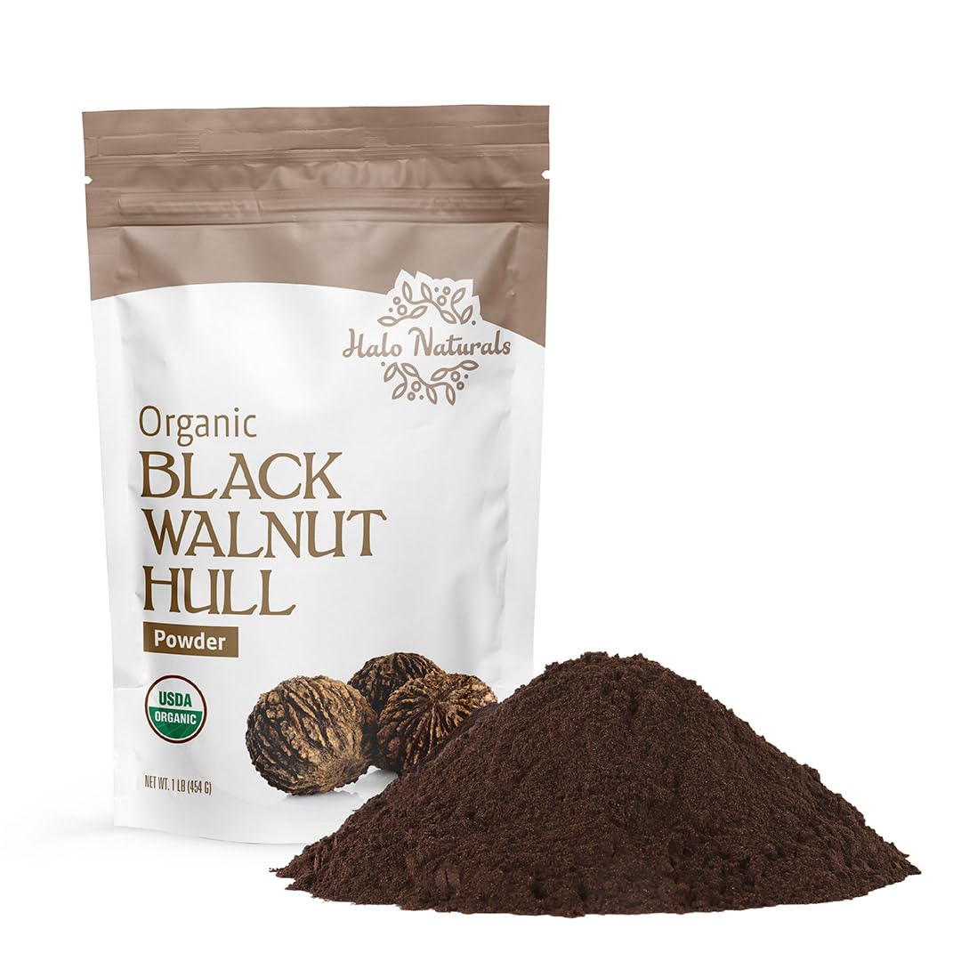 organic black walnut hull powder