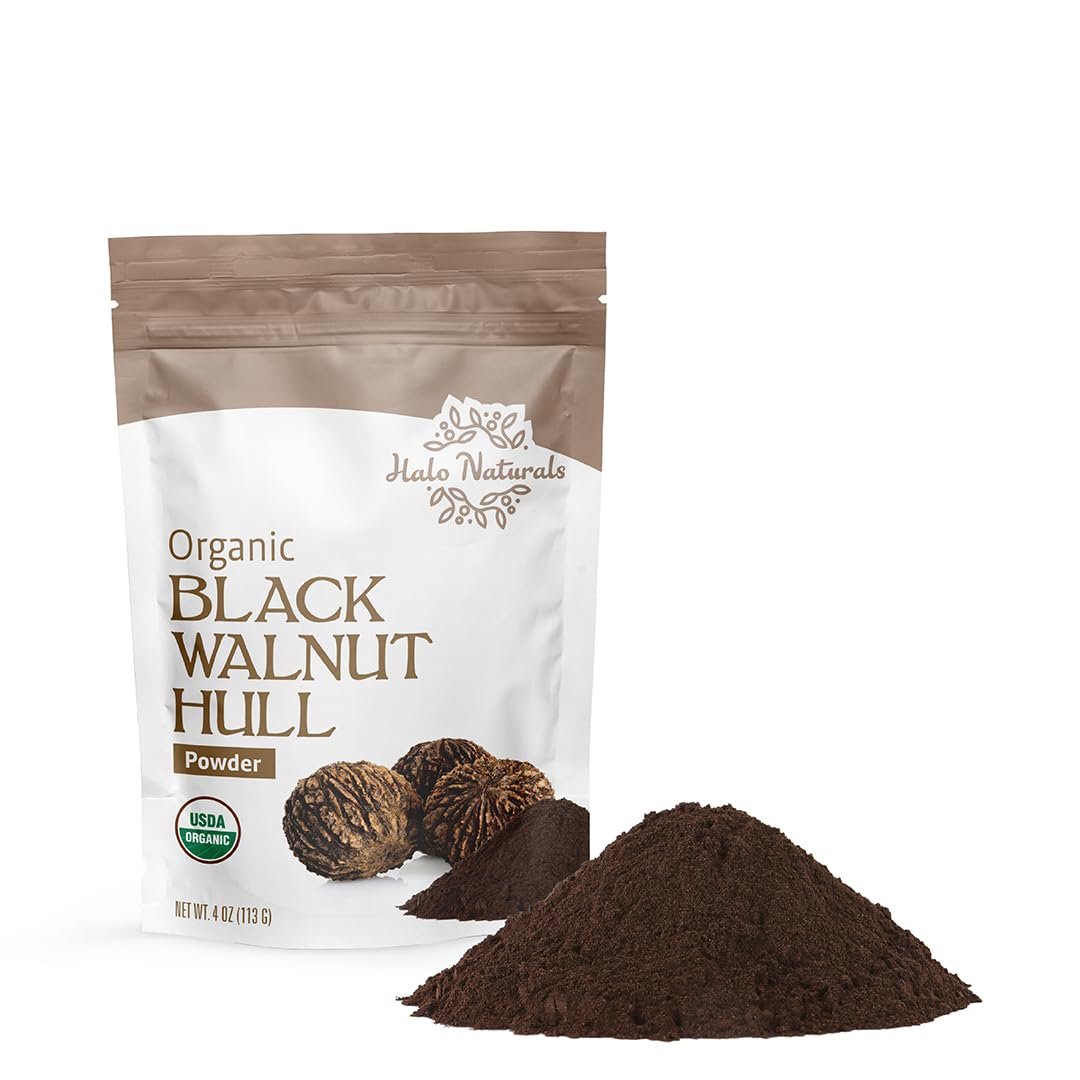 organic black walnut hull powder