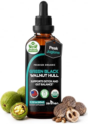 Organic black walnut hull tincture benefits