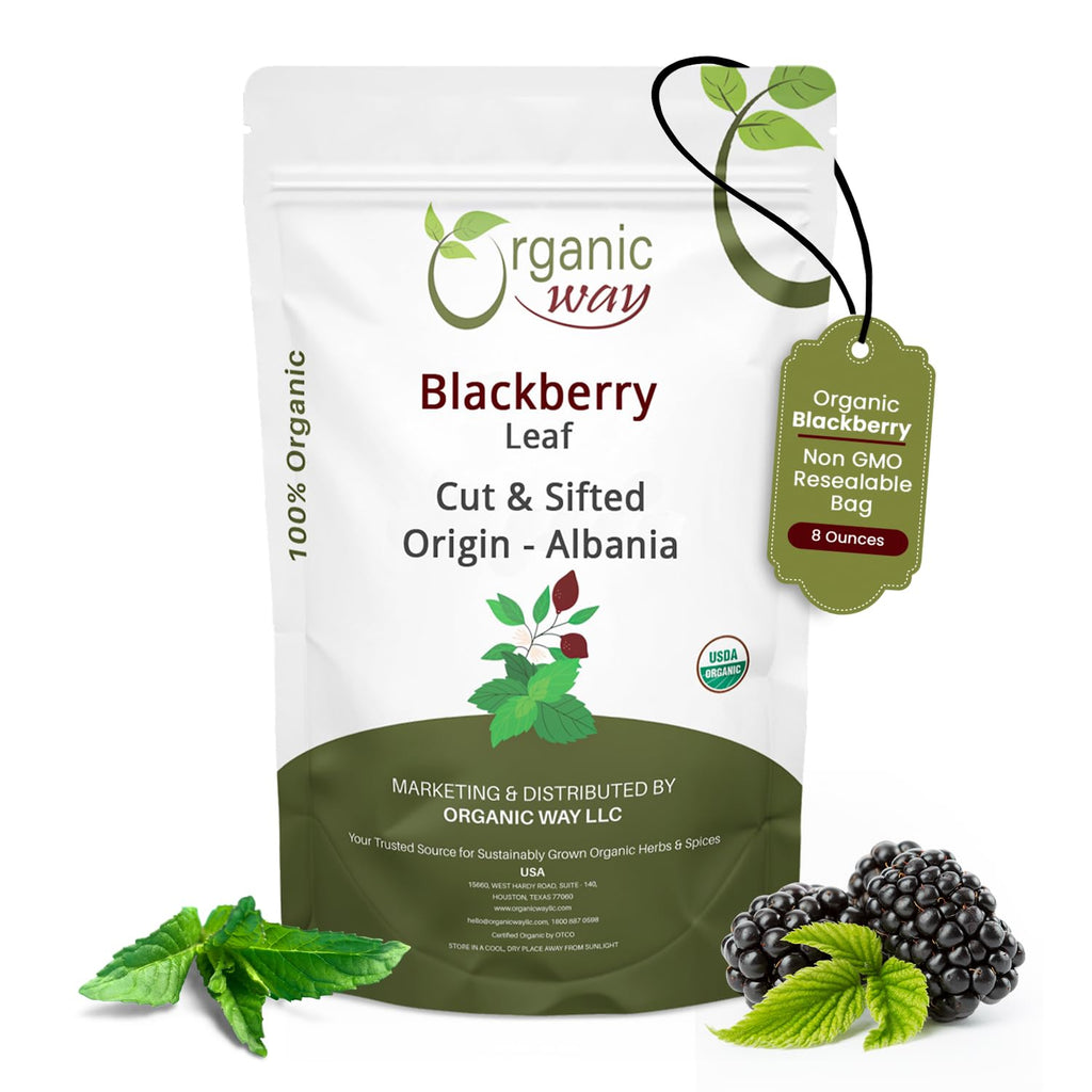organic blackberry leaf herbal tea