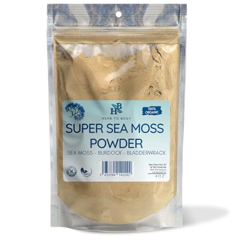 Organic blended vitamin and mineral supplements