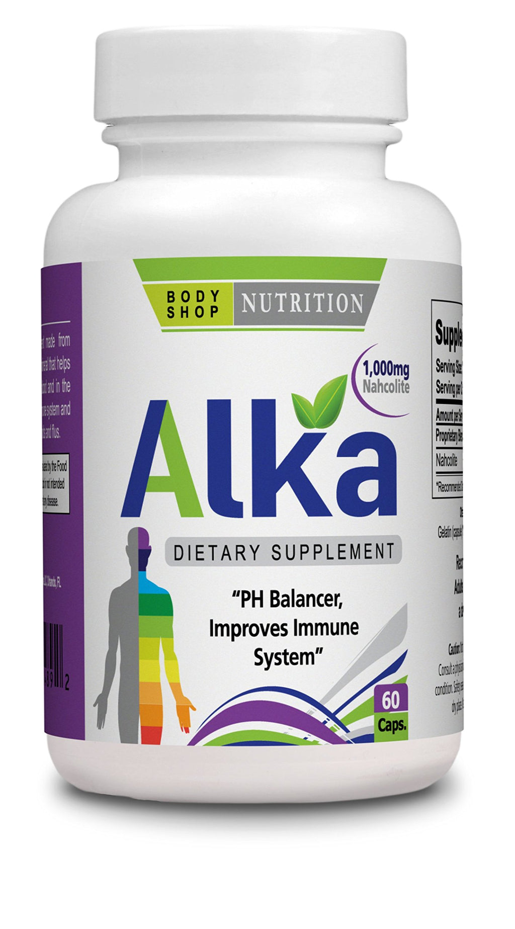 organic blended vitamin capsules for health