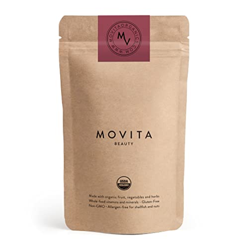 organic blended vitamin & mineral supplements for skin