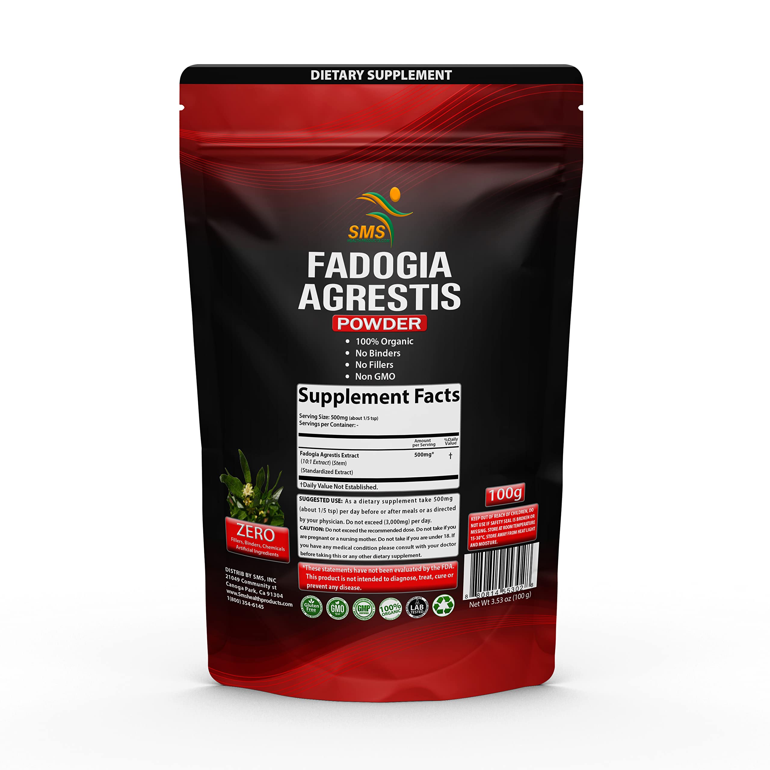 organic blended vitamin & mineral supplements
