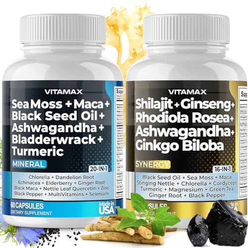 Organic blended vitamin & mineral supplements