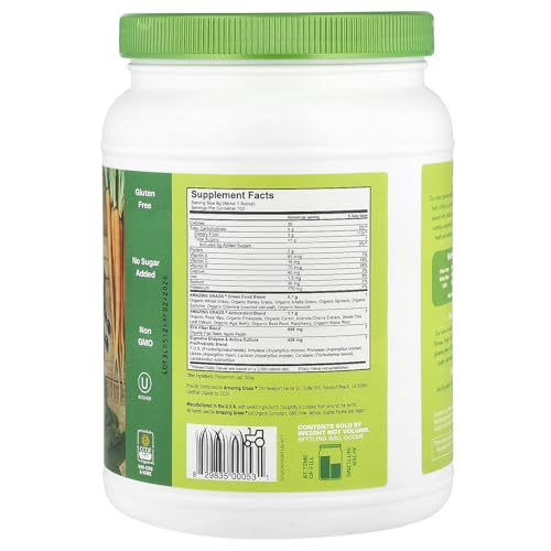 organic blended vitamin & mineral supplements
