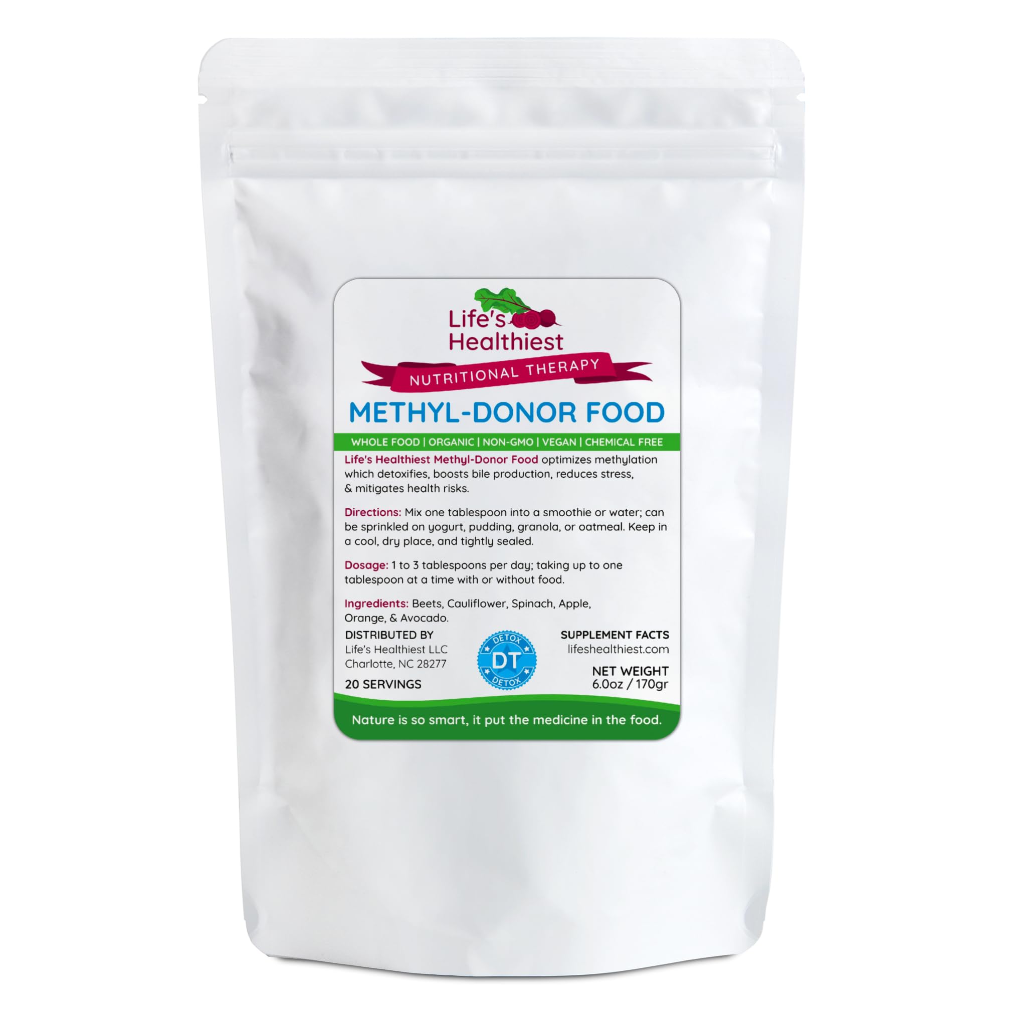 organic blended vitamin & mineral supplements