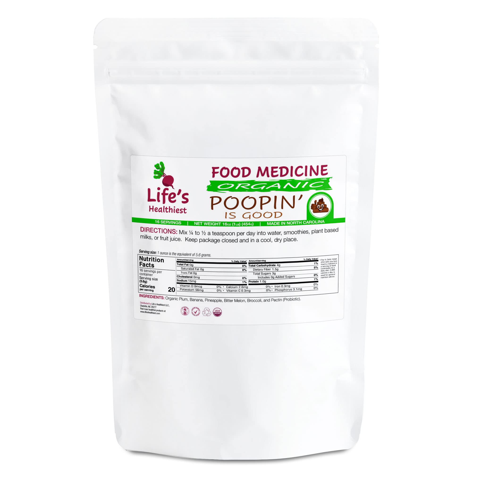 organic blended vitamin & mineral supplements