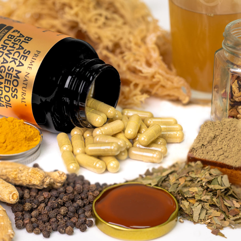 organic blended vitamin & mineral supplements