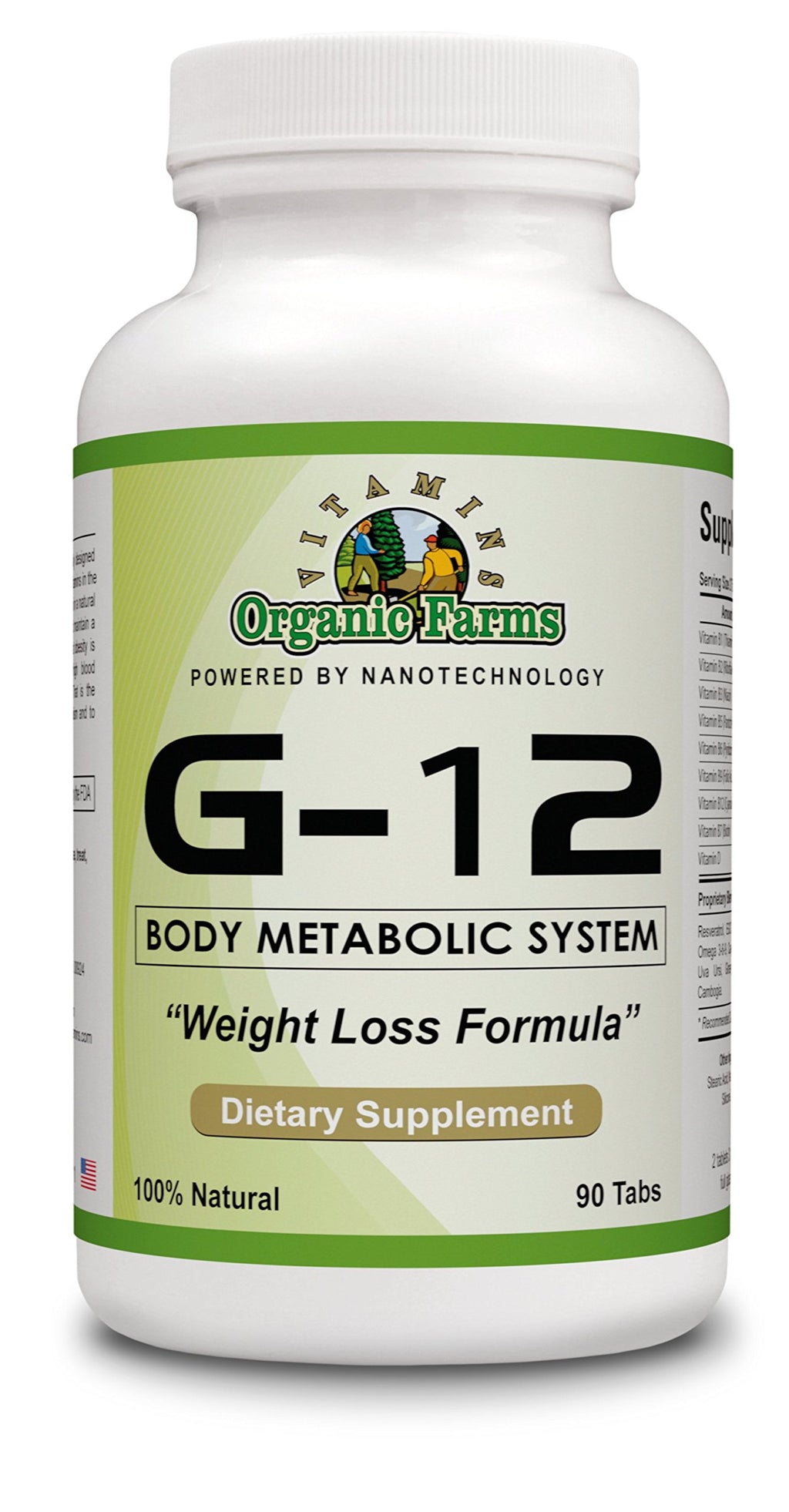 organic blended vitamin & mineral supplements