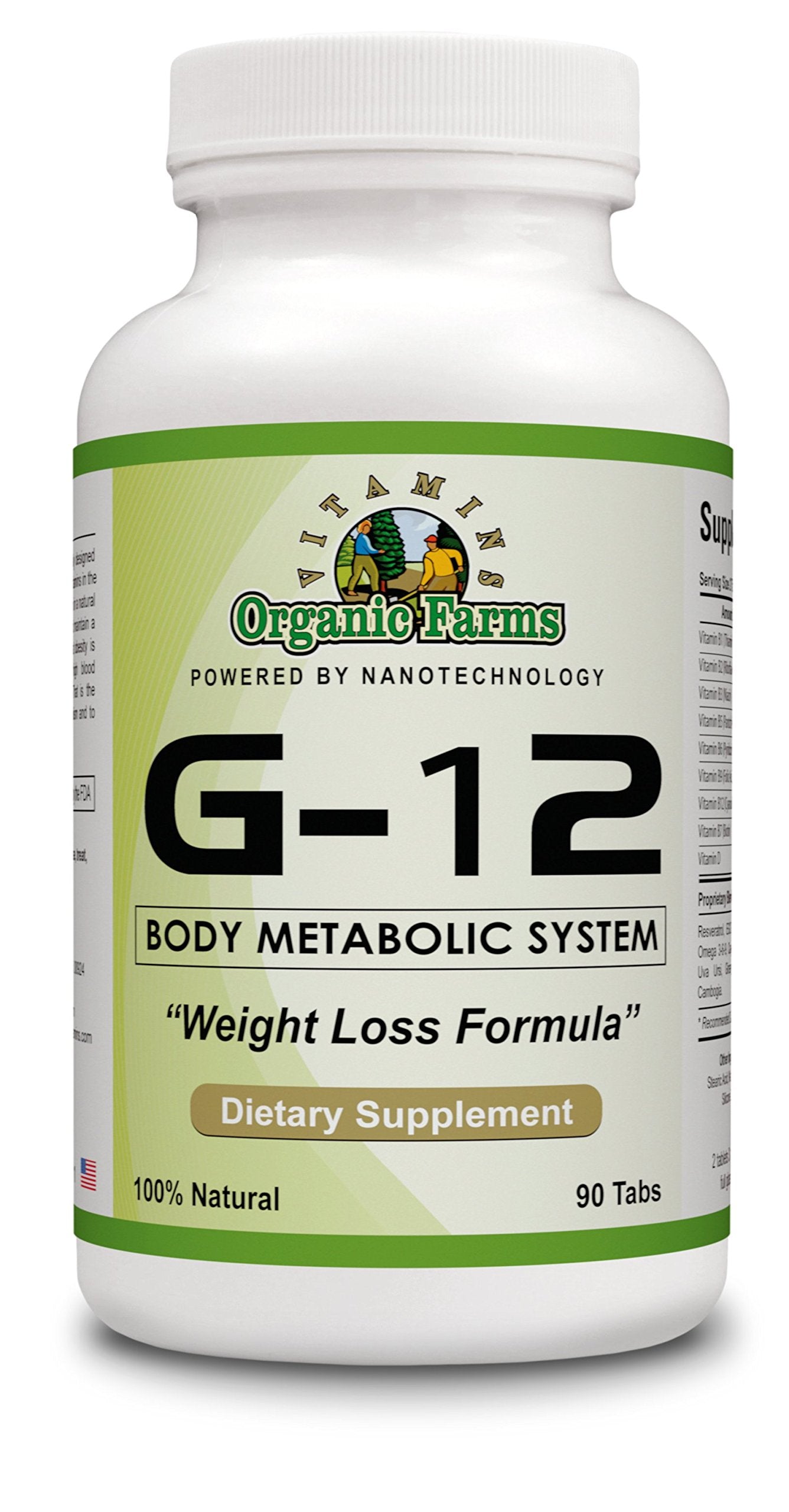 organic blended vitamin & mineral supplements