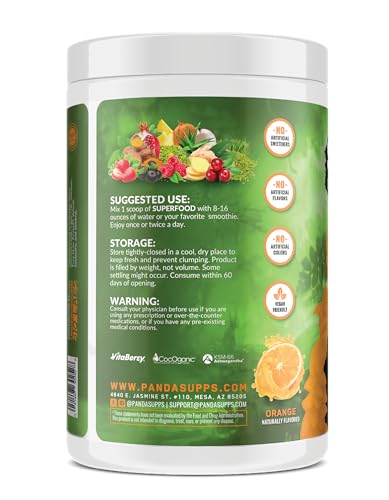 organic blended vitamin mineral support