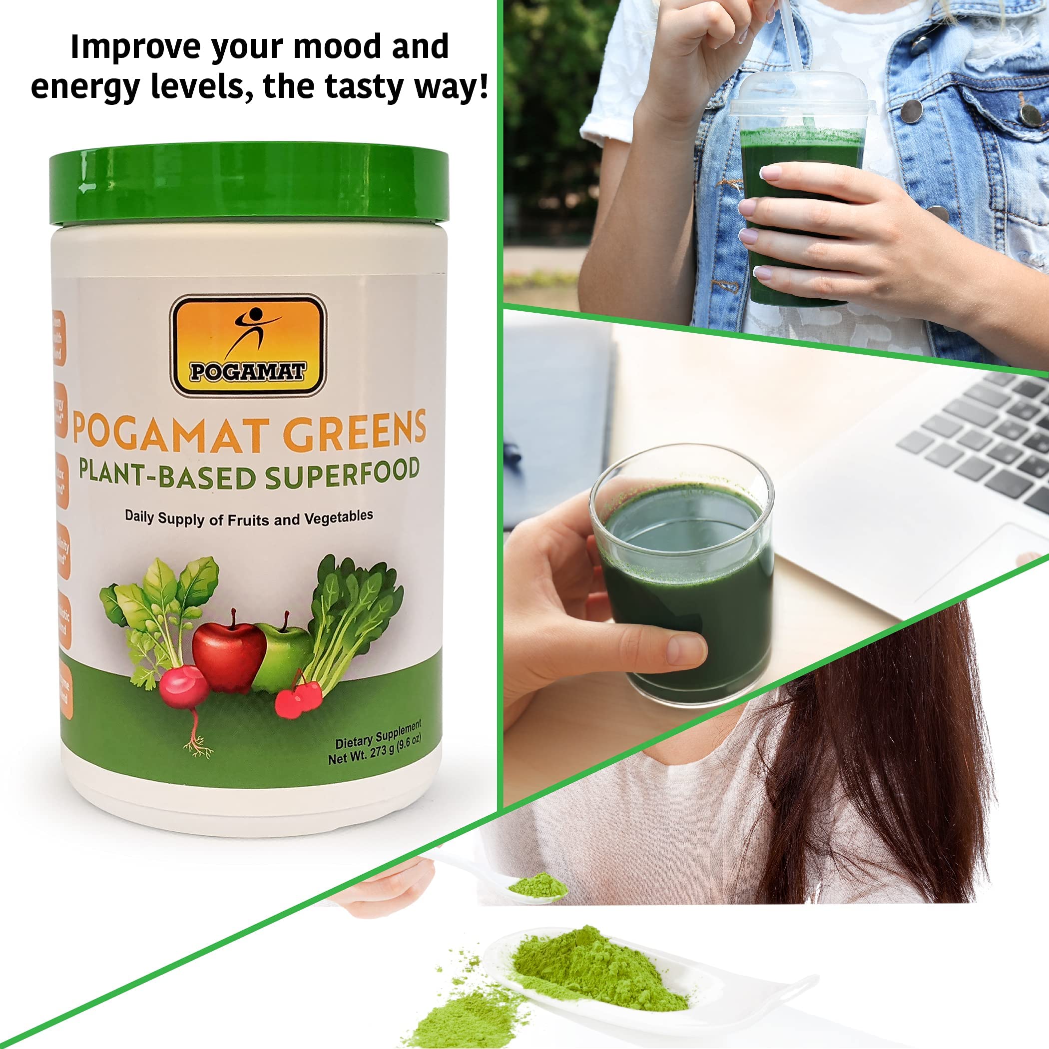 organic blended vitamin powder