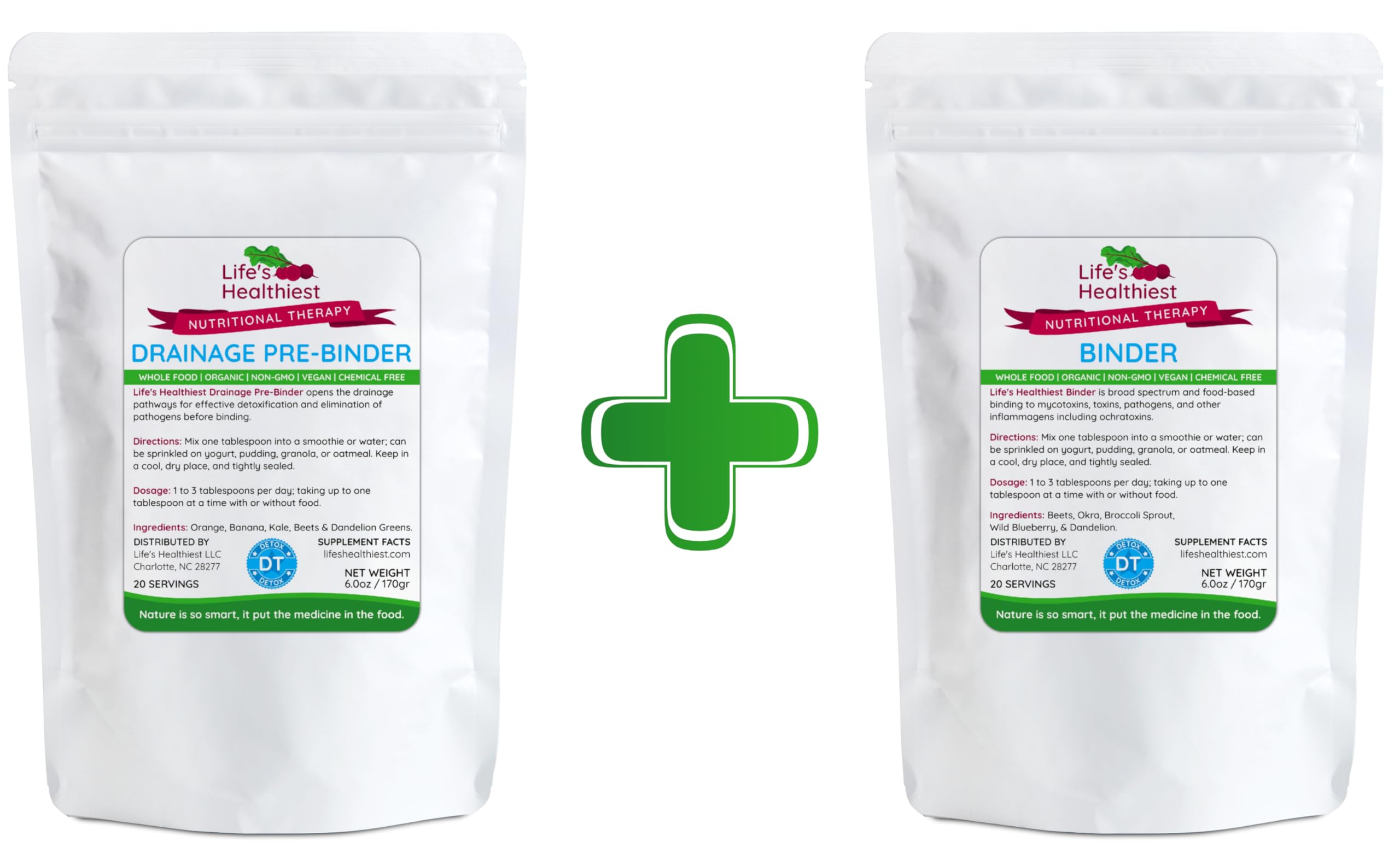 organic blended vitamin supplements for detox