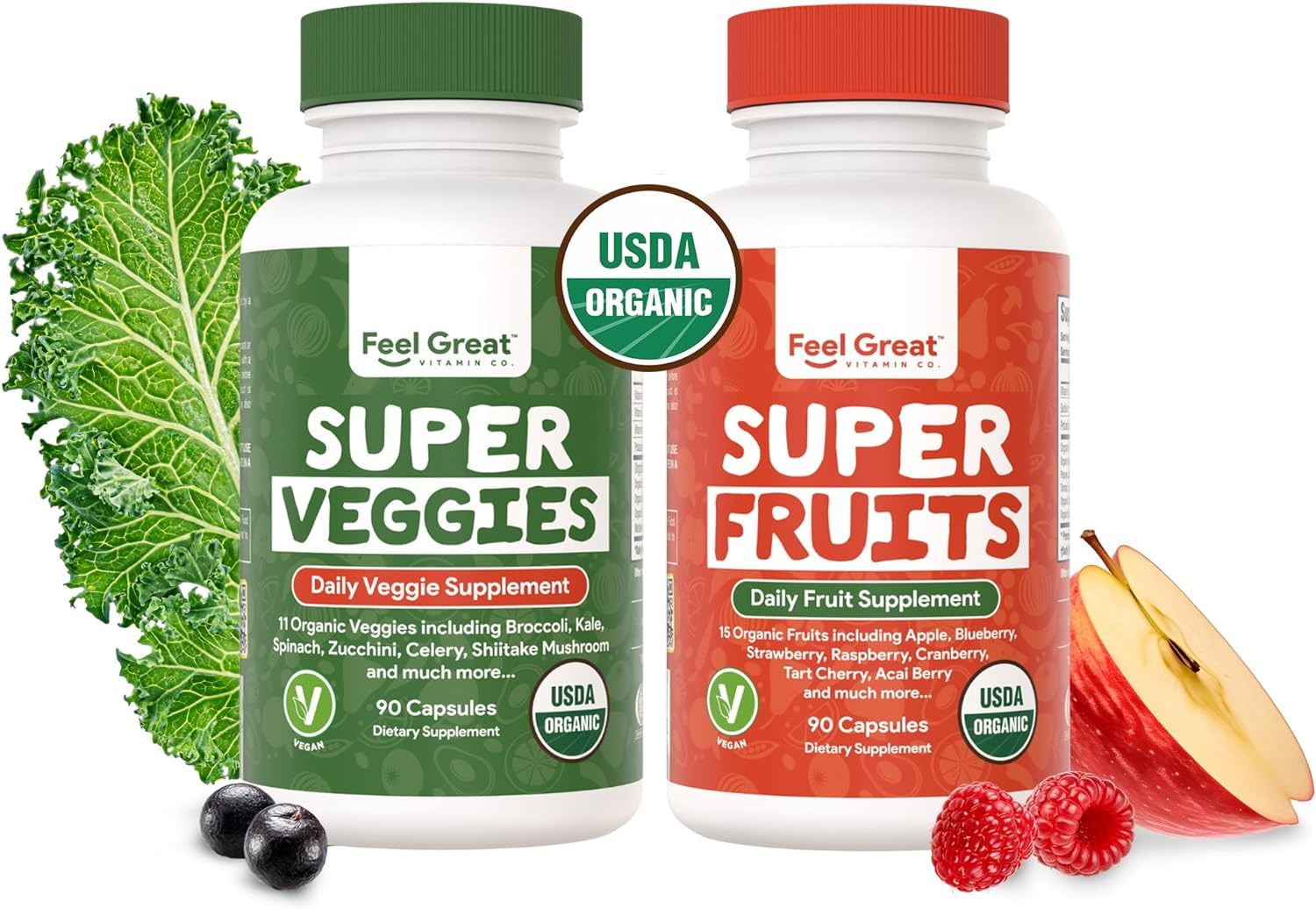 organic blended vitamin supplements