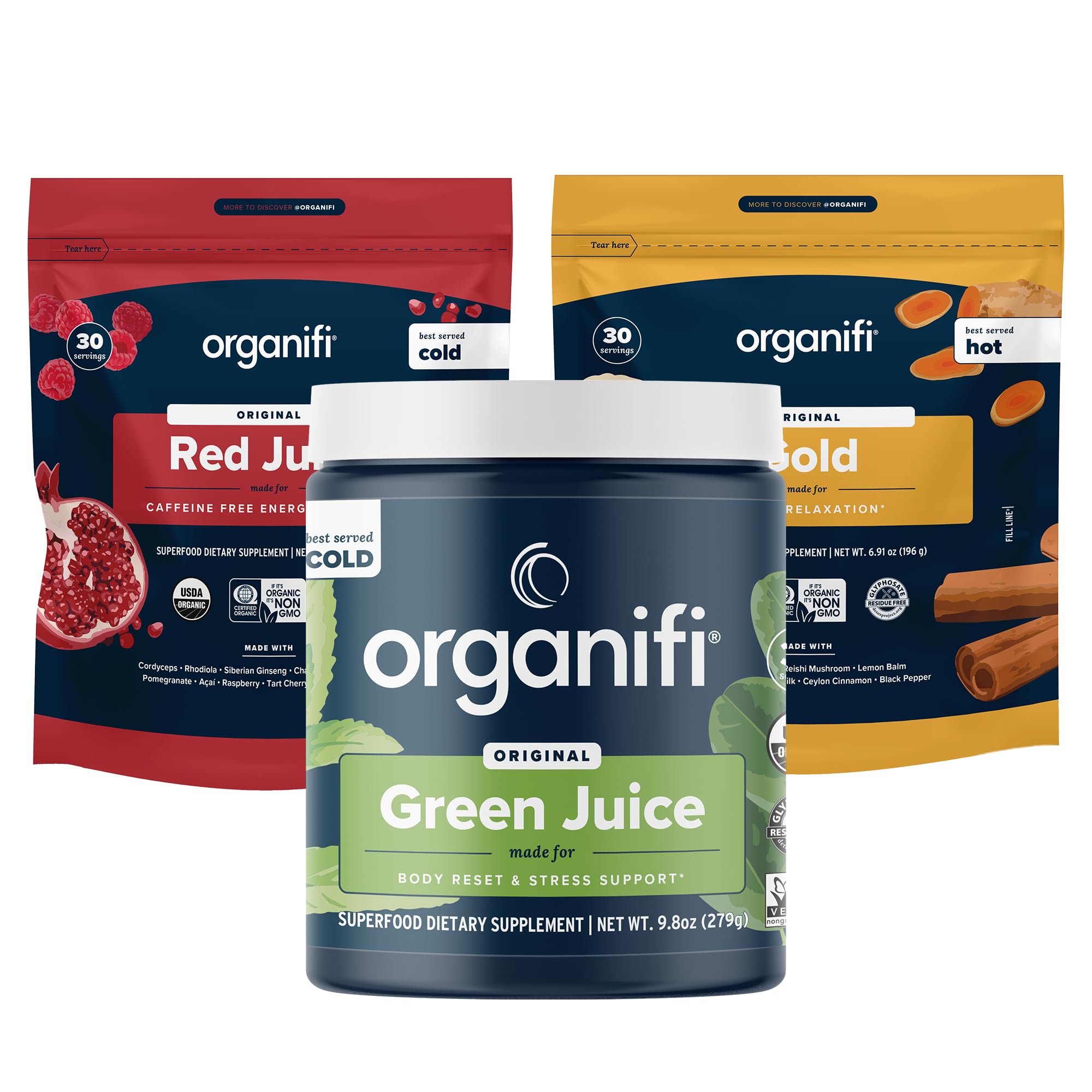 organic blended vitamin supplements