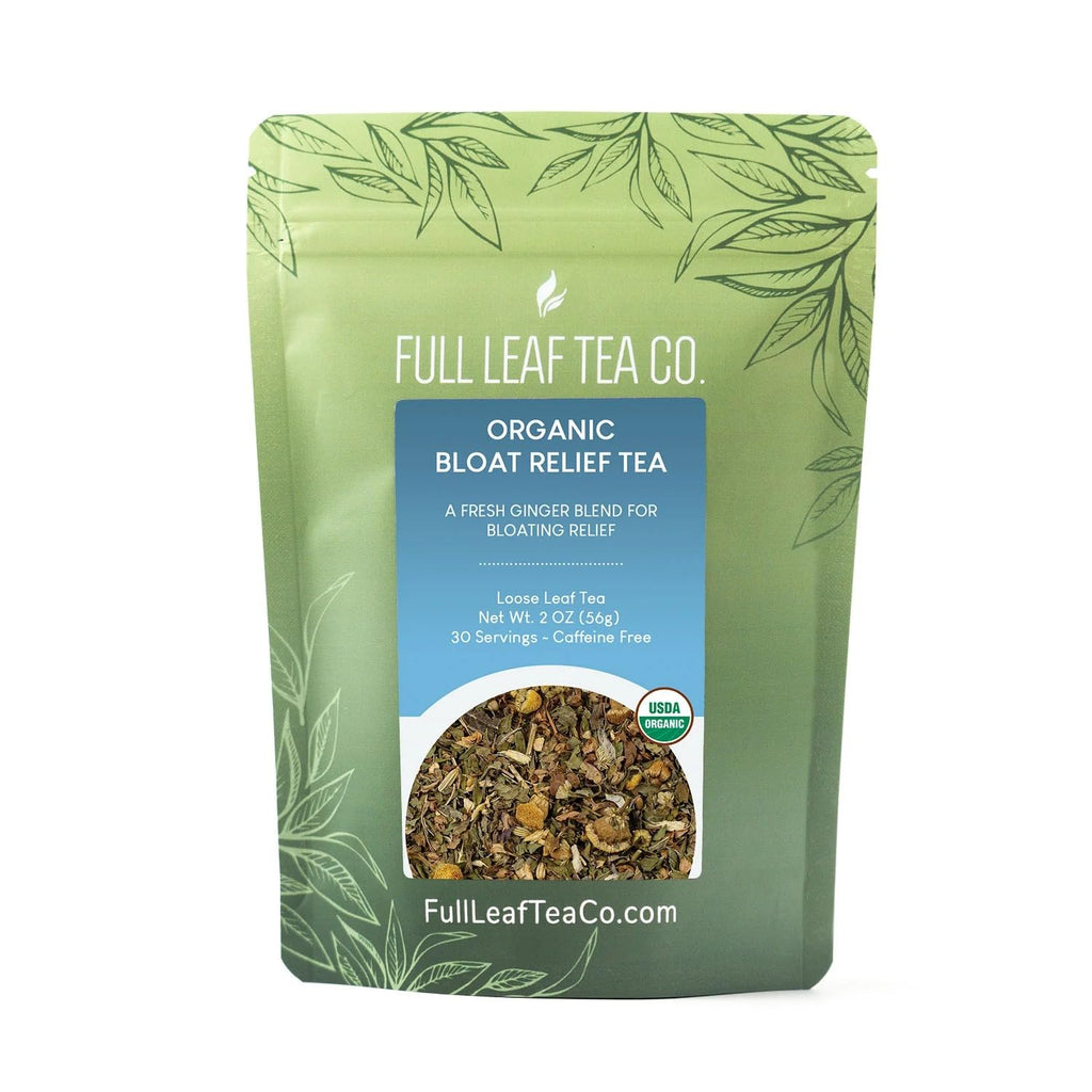 organic bloat relief tea benefits
