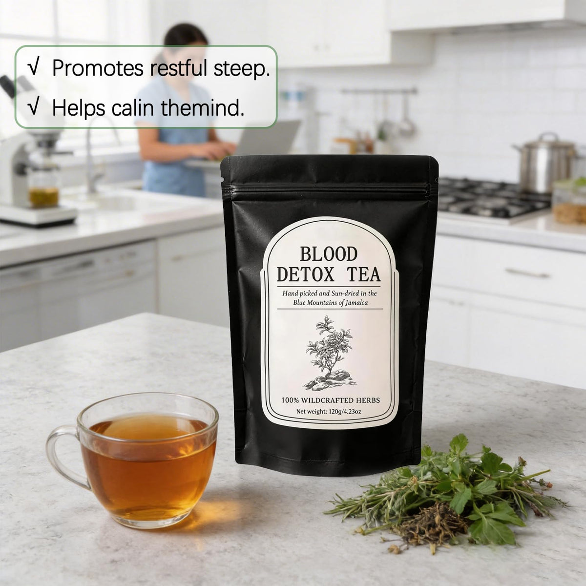 organic blood cleansing tea blend