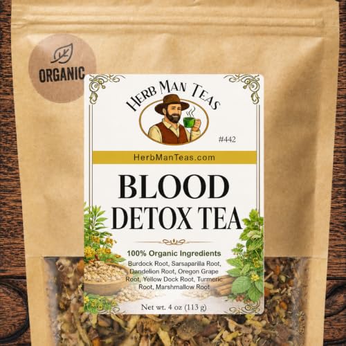 organic blood detox tea loose leaf