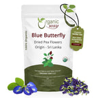 organic blue butterfly pea tea