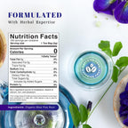 organic blue pea flower tea