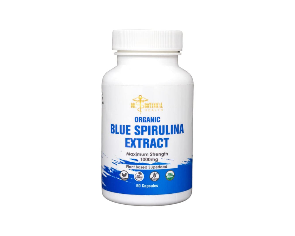 organic blue spirulina capsules benefits