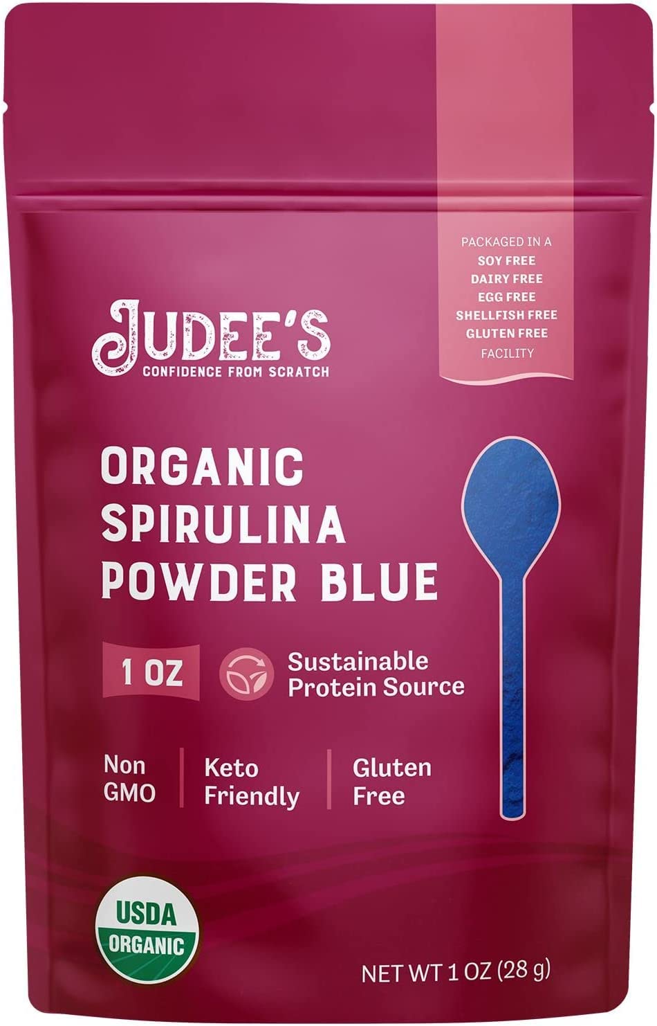 organic blue spirulina for smoothies